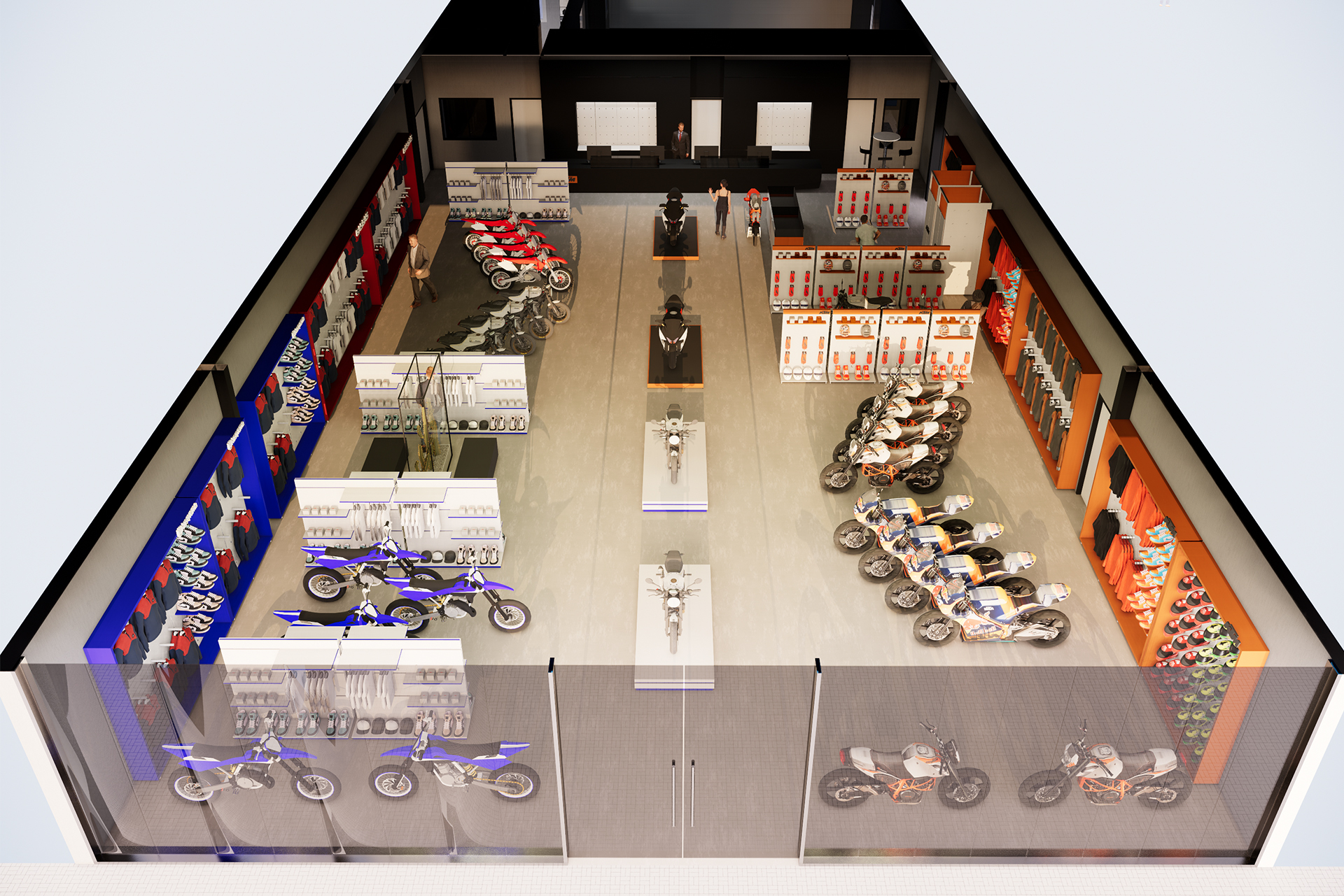 KTM SHOWROOM – DUBAI - Domiciles