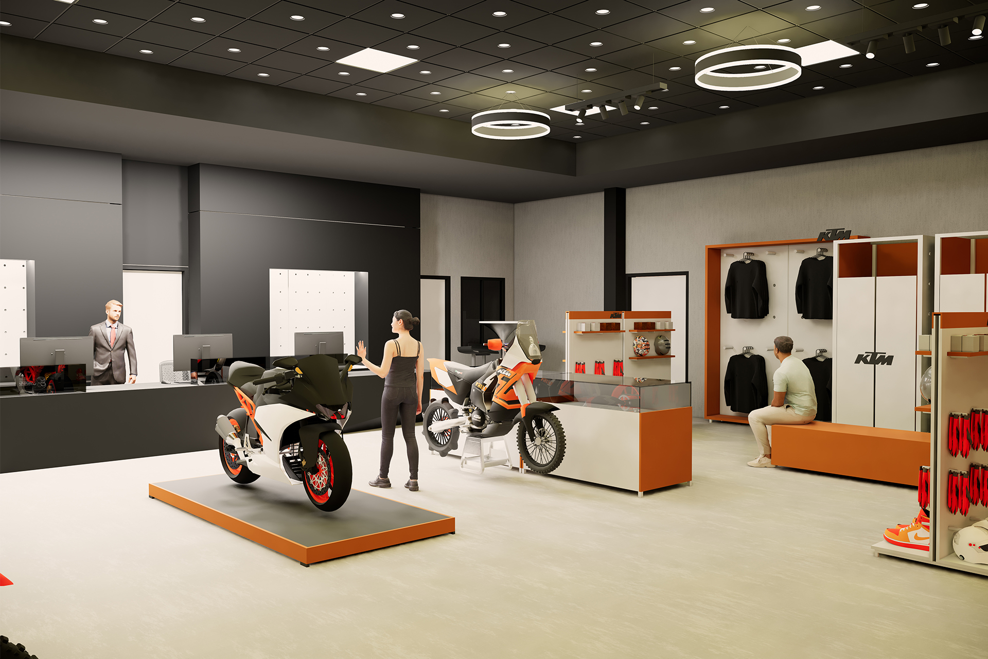 KTM SHOWROOM – DUBAI - Domiciles